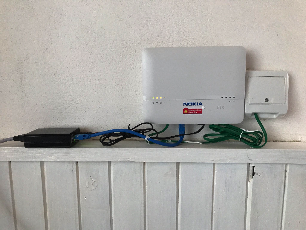 Napájíme VDSL modem Nokia F-010G-B pomocí PoE – Zajíc v pytli